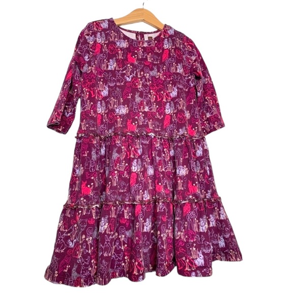 Tea Collection | Dresses | Tea Collection Girls Tiered Dress Purple ...